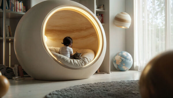 Moon bed; sleeping among the stars