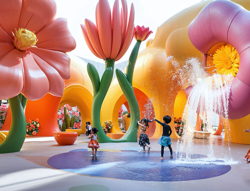 Curved flooring design for children’s playgrounds – Amusement Logic