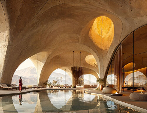 Design of a luxury villa in the desert - Amusement Logic