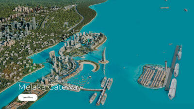 Melaka Gateway: a mega-project also in Malaysia