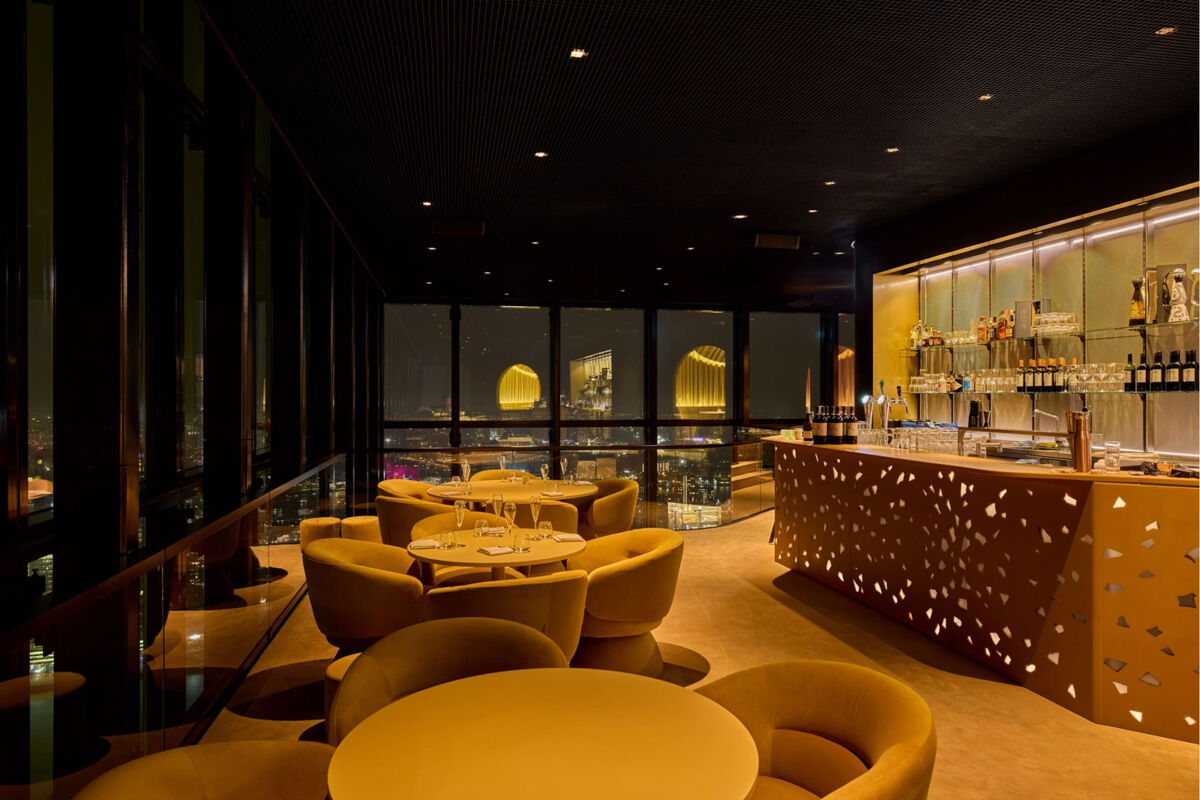 Interior design: Celest Restaurant & Cocktail Bar, Rotterdam, The ...