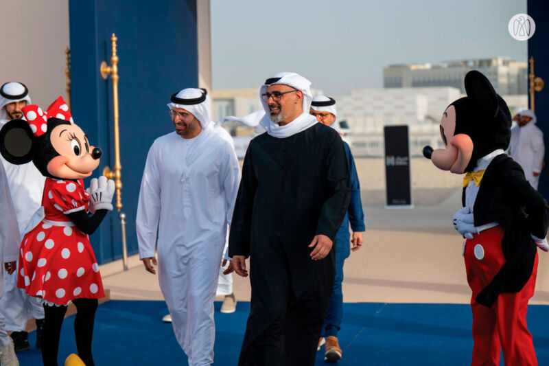 Disney's first theme park in the Middle East, Yas Island, Abu Dhabi, UAE