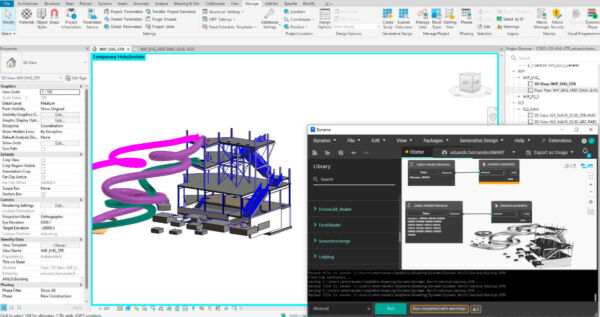 Dynamo 3.4.1 in Revit 2026: automation and accuracy in BIM flow