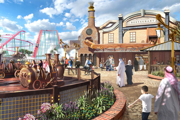 Amusement Logic at Six Flags Qiddiya: a major theming project
