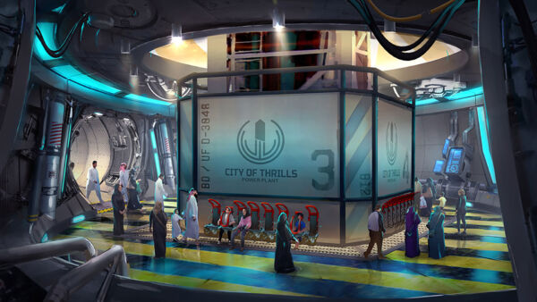 Amusement Logic at Six Flags Qiddiya: a major theming project