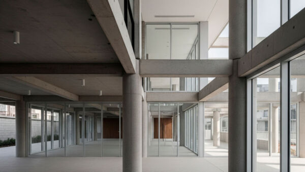 The skeleton in the body of architecture