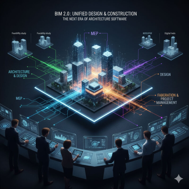 Towards the future of architectural and urban design: BIM 2.0 platforms